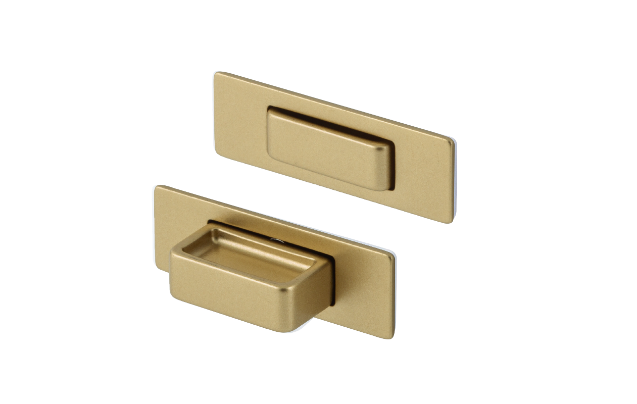 VENICE Caravan Push Lock & Tab Handle - Baldacci